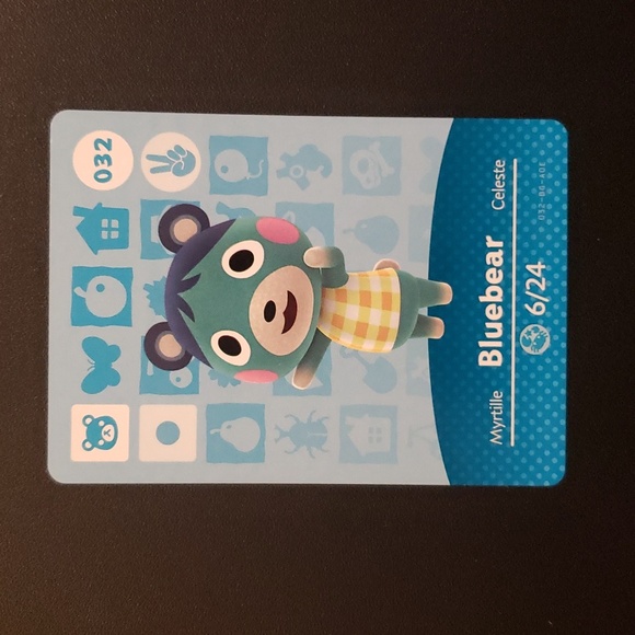 Nintendo | Other | Bluebear 32 Animal Crossing Acnh Nintendo Switch ...
